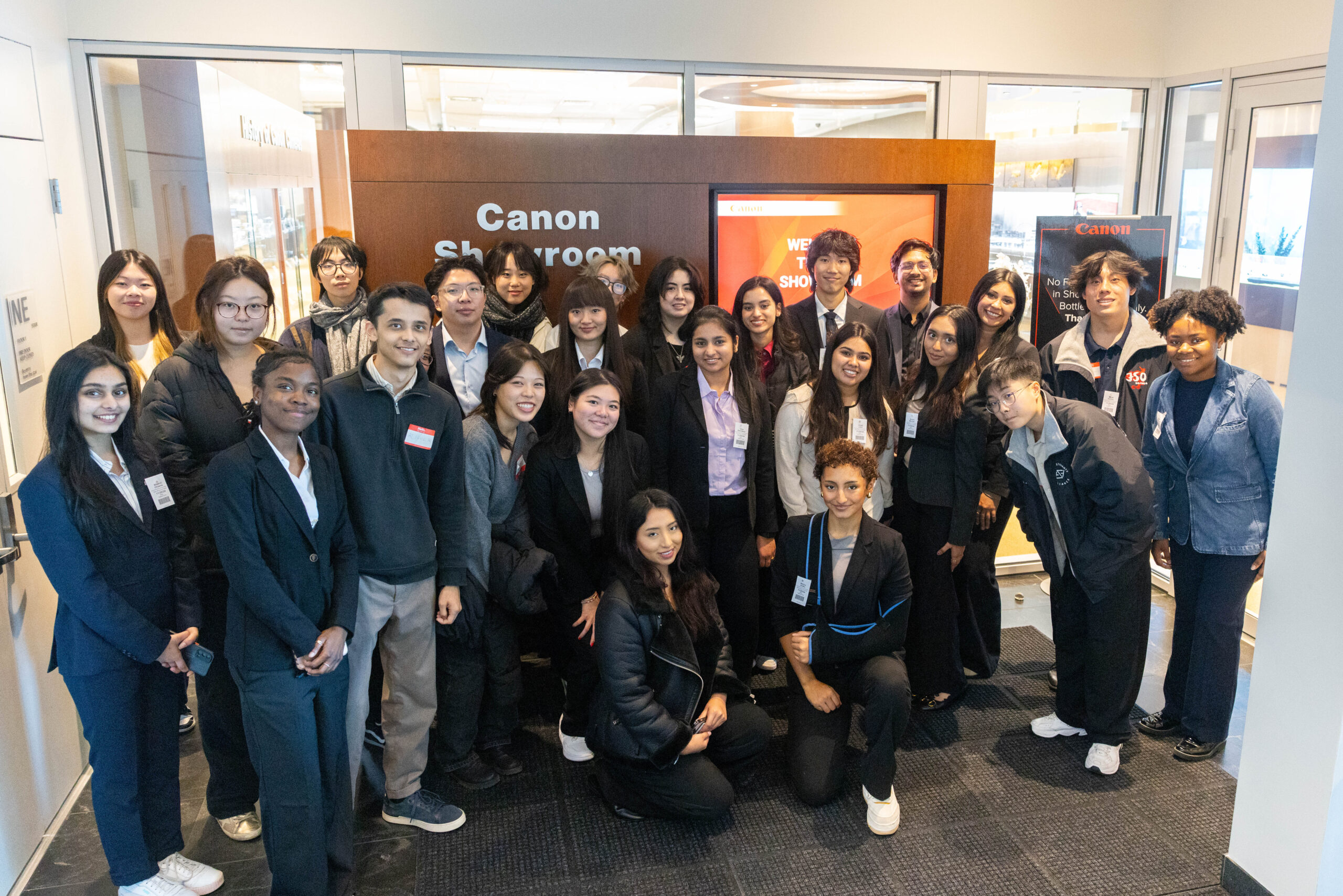 Canon Hosts Stony Brook University Students for Job Shadow Day