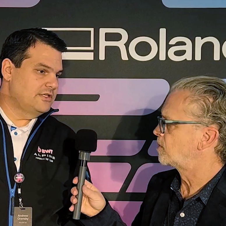 Roland DG's Andrew Oransky on New Printers, Monza Event - Wide-format ...