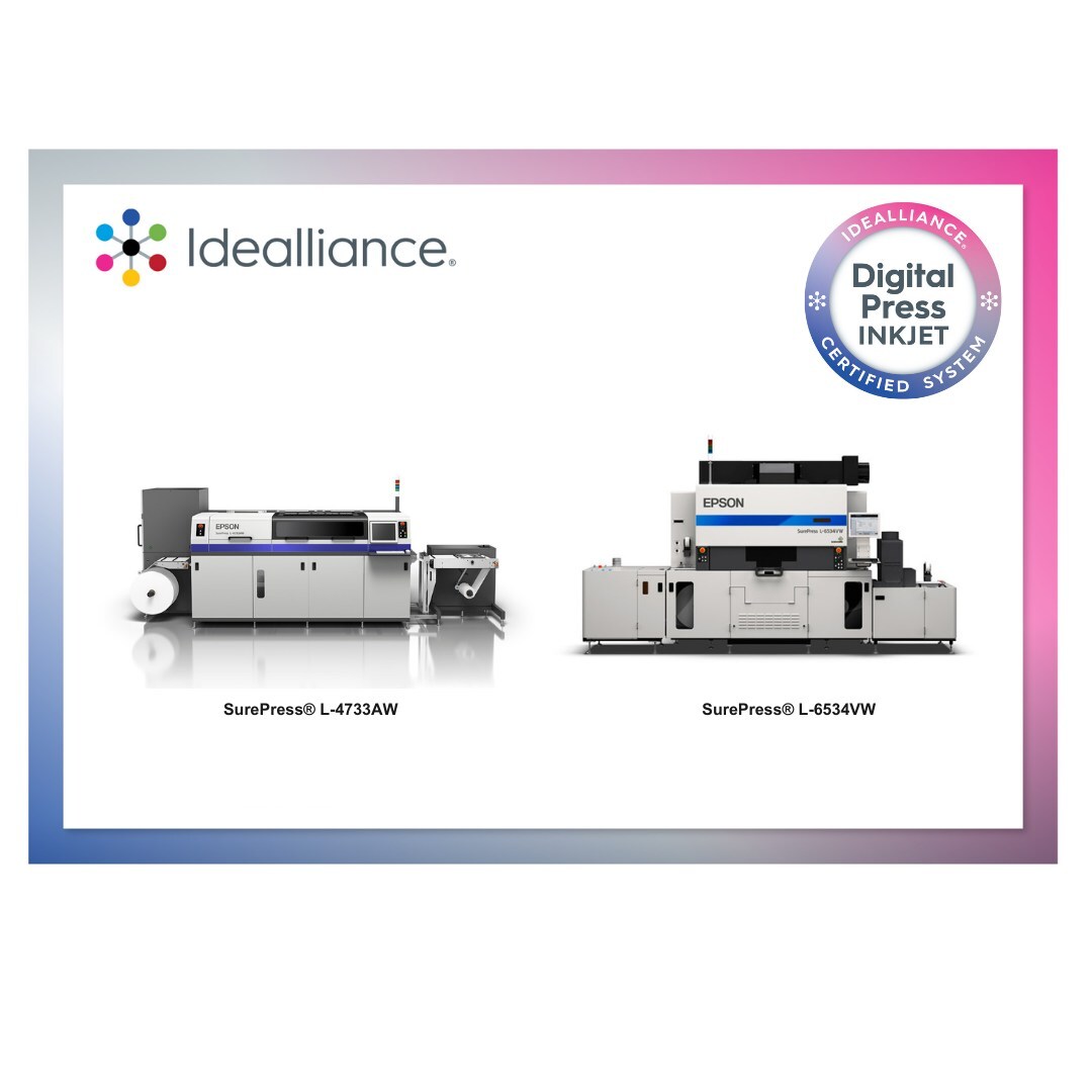 Epson SurePress Models Receive Idealliance Certification