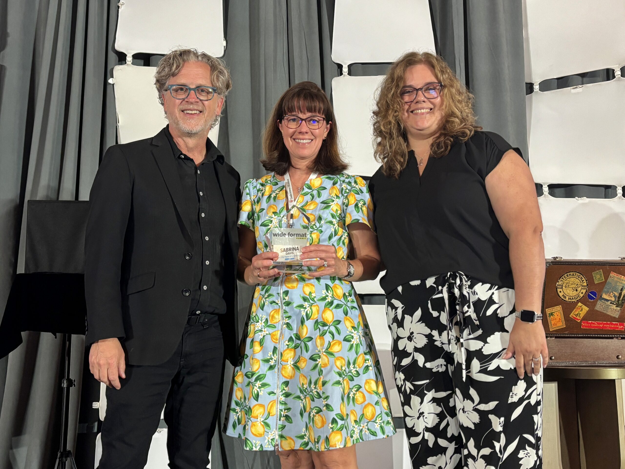 VIDEO: Sabrina Davis, Wide-Format Summit 'Attendee of the Year' - Wide ...
